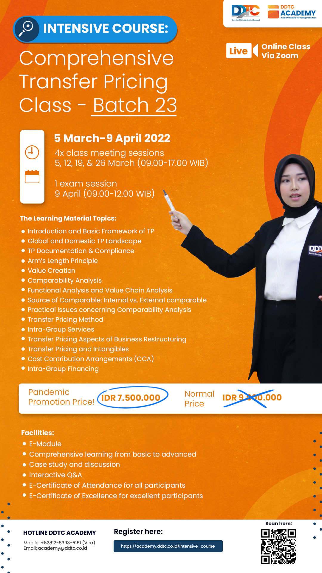 Intensive Course | DDTC Academy