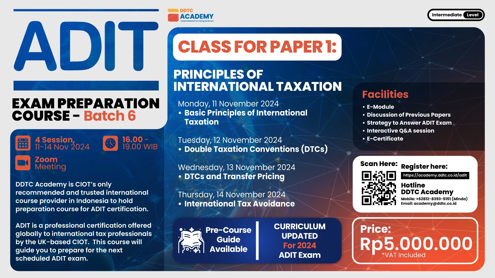 ADIT Exam Preparation Class - Paper 1: Principles of International ...